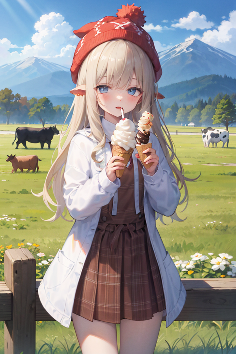 Soft Cree Girl No. 3 | Aipictors