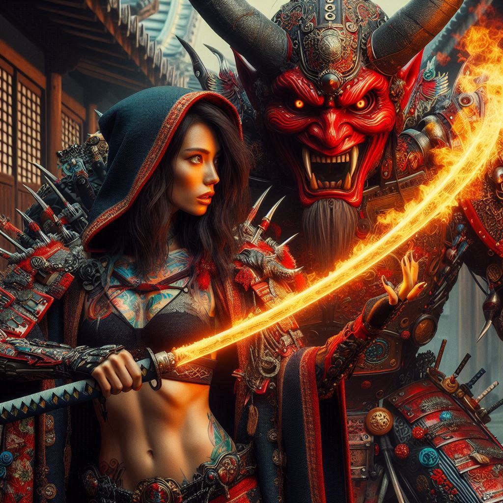 仮面の女武者6 | Aipictors