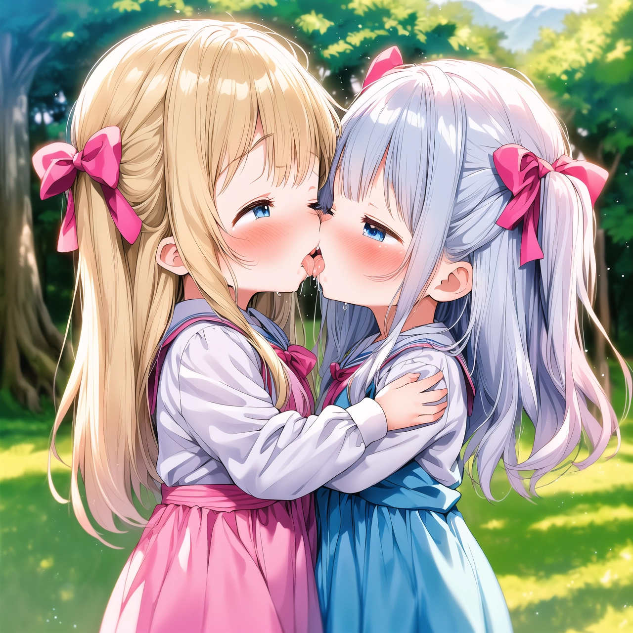 lily kiss illustration for november 24th | Aipictors