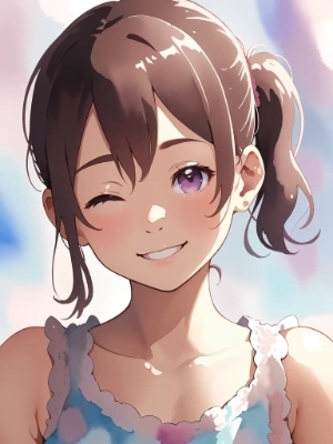 wink girl - SDAIの作品 - Aipictors - AI画像投稿サイト・生成サイト