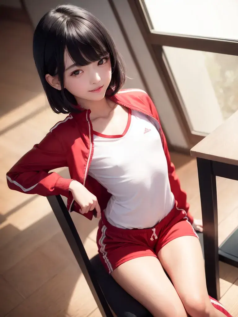 【今日のお題】ショートヘアー - AI貧乳少女@koukoの作品 - Aipictors - AI画像投稿サイト・生成サイト