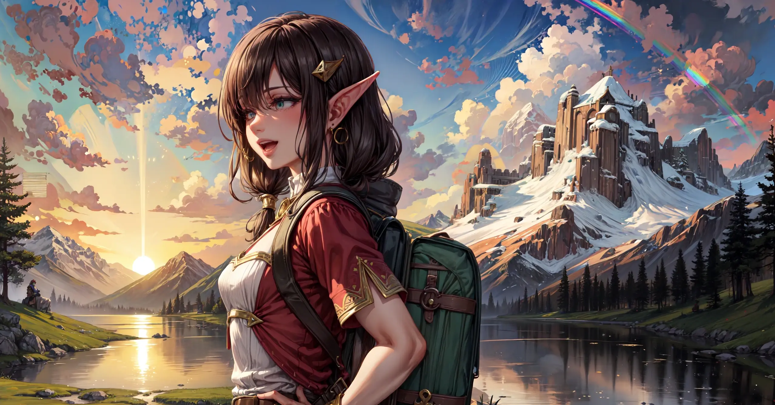 Elf-019 山3 | Aipictors