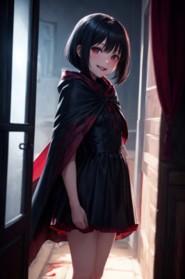 吸血少女に血と一緒に精液も吸い取られたい - YAMの作品 - Aipictors - AI画像投稿サイト・生成サイト