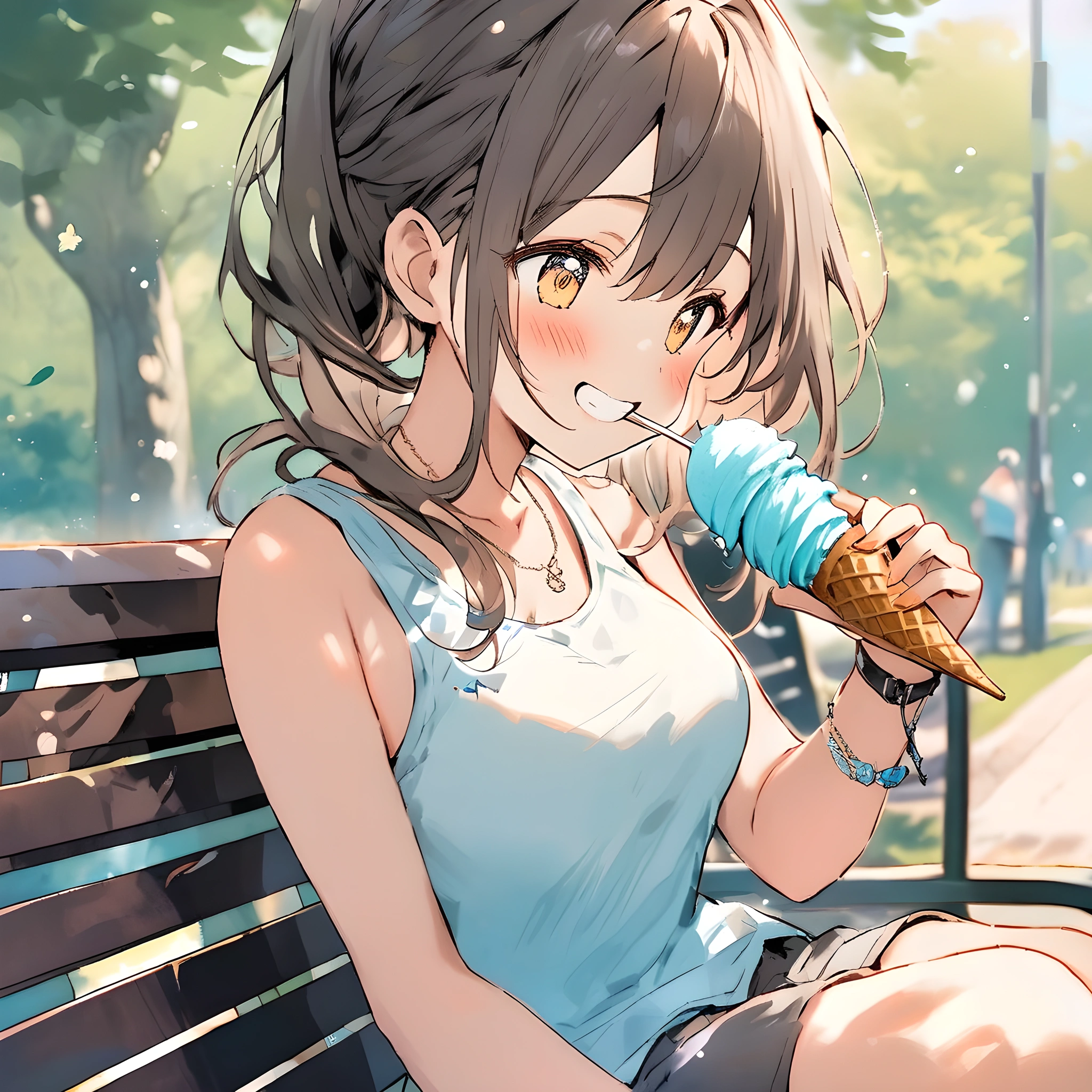 it's hot | Aipictors