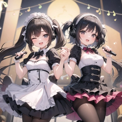 アイドルのWINK - えどちんの作品 - Aipictors - AI画像投稿サイト・生成サイト