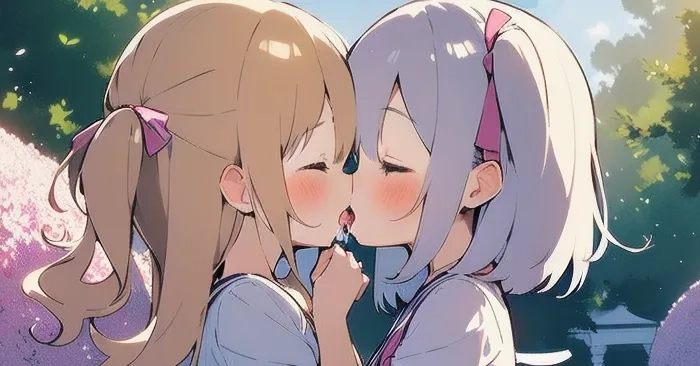 Yuri Kiss Illustration for November 30th Part 4 | Aipictors