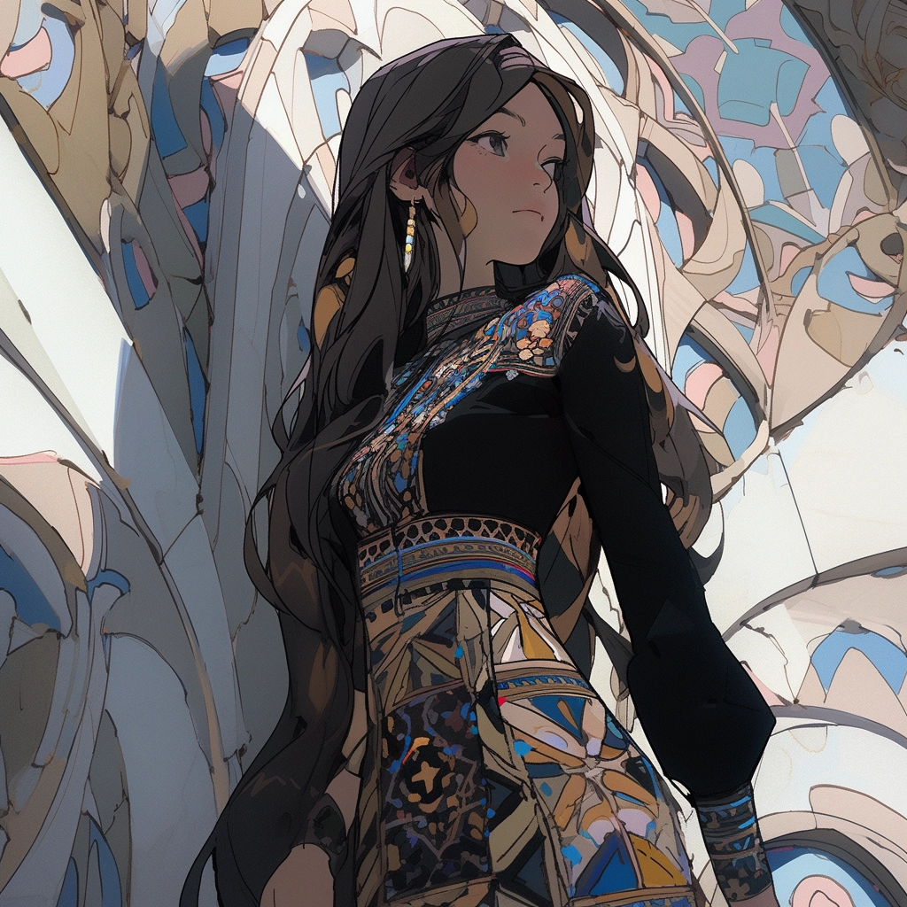 立ち姿，Standing like a model - parable_8の作品 - Aipictors - AI画像投稿サイト・生成サイト