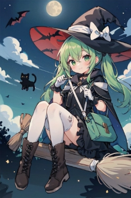 ハロウィン ミクさん - D51_369の作品 - Aipictors - AI画像投稿サイト・生成サイト