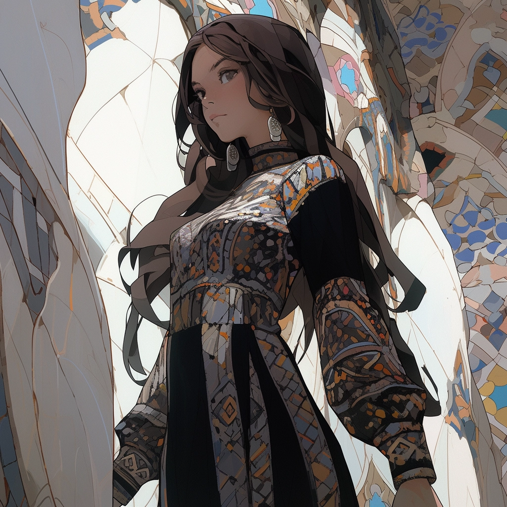 立ち姿，Standing like a model - parable_8の作品 - Aipictors - AI画像投稿サイト・生成サイト