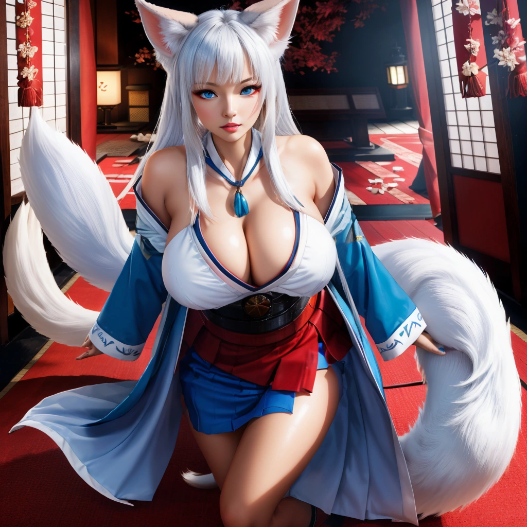 White Fox Beauty #2 | Aipictors