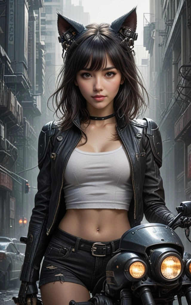 Nekomimi bike girls 2 | Aipictors