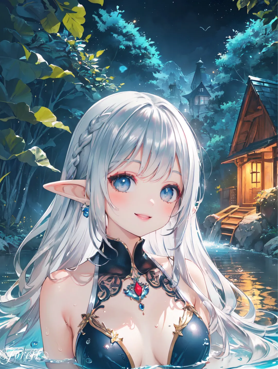 おやすみなさい🥱 - Yoo Forestの作品 - Aipictors - AI画像投稿サイト・生成サイト