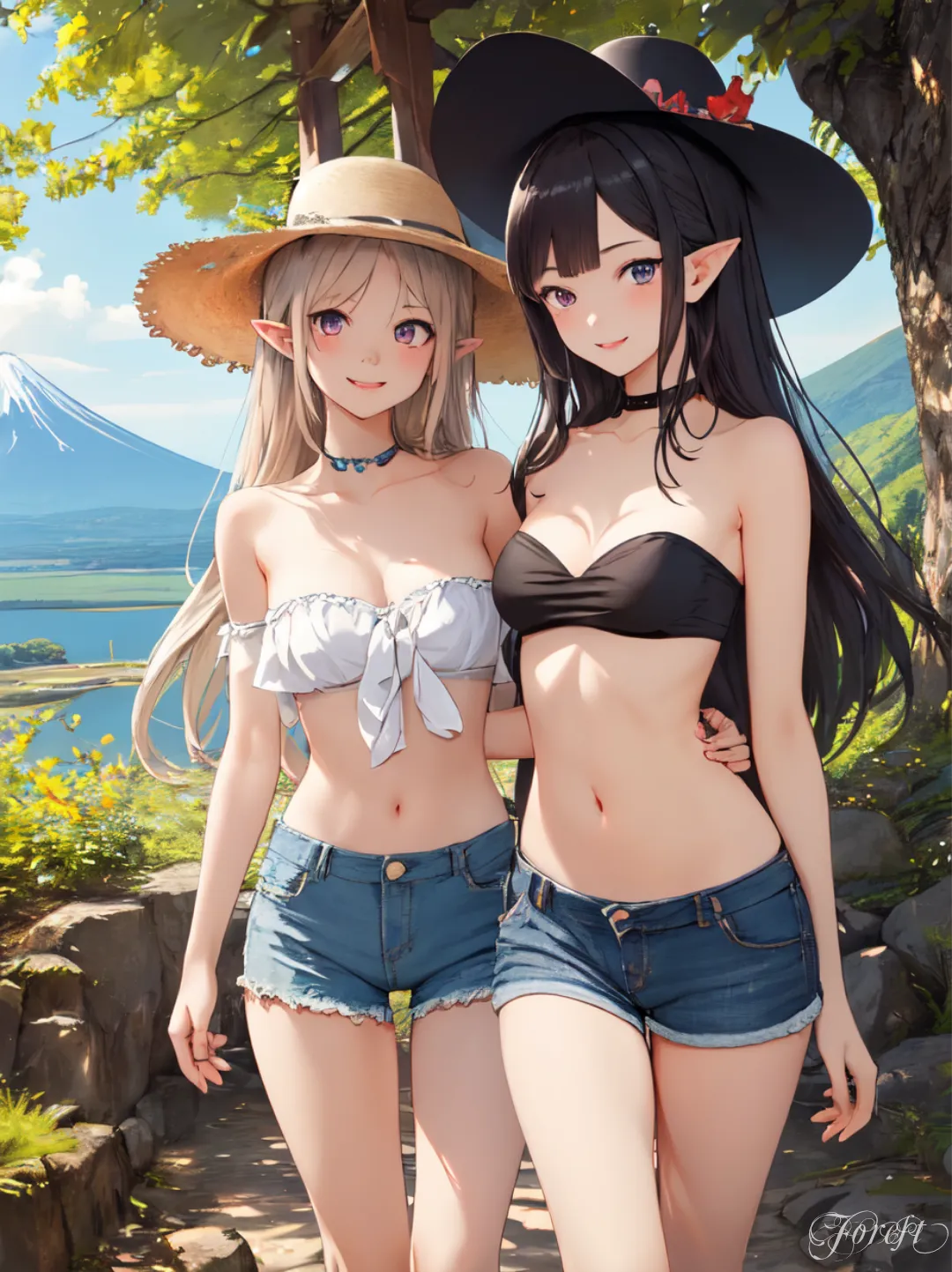 夏はチューブトップ - Yoo Forestの作品 - Aipictors - AI画像投稿サイト・生成サイト