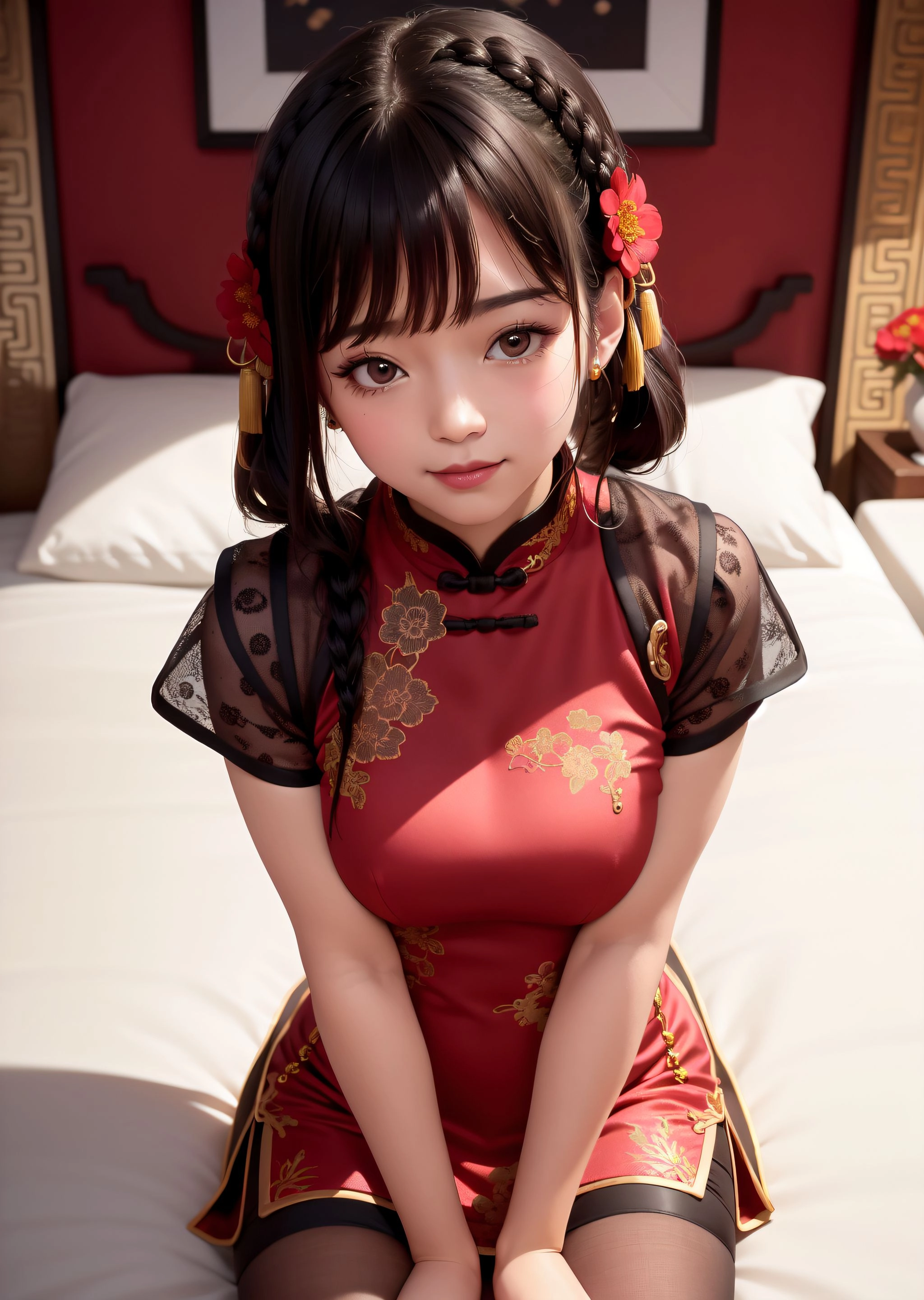 チャイナドレス着衣緊縛 - nawashiの作品 - Aipictors - AI画像投稿サイト・生成サイト