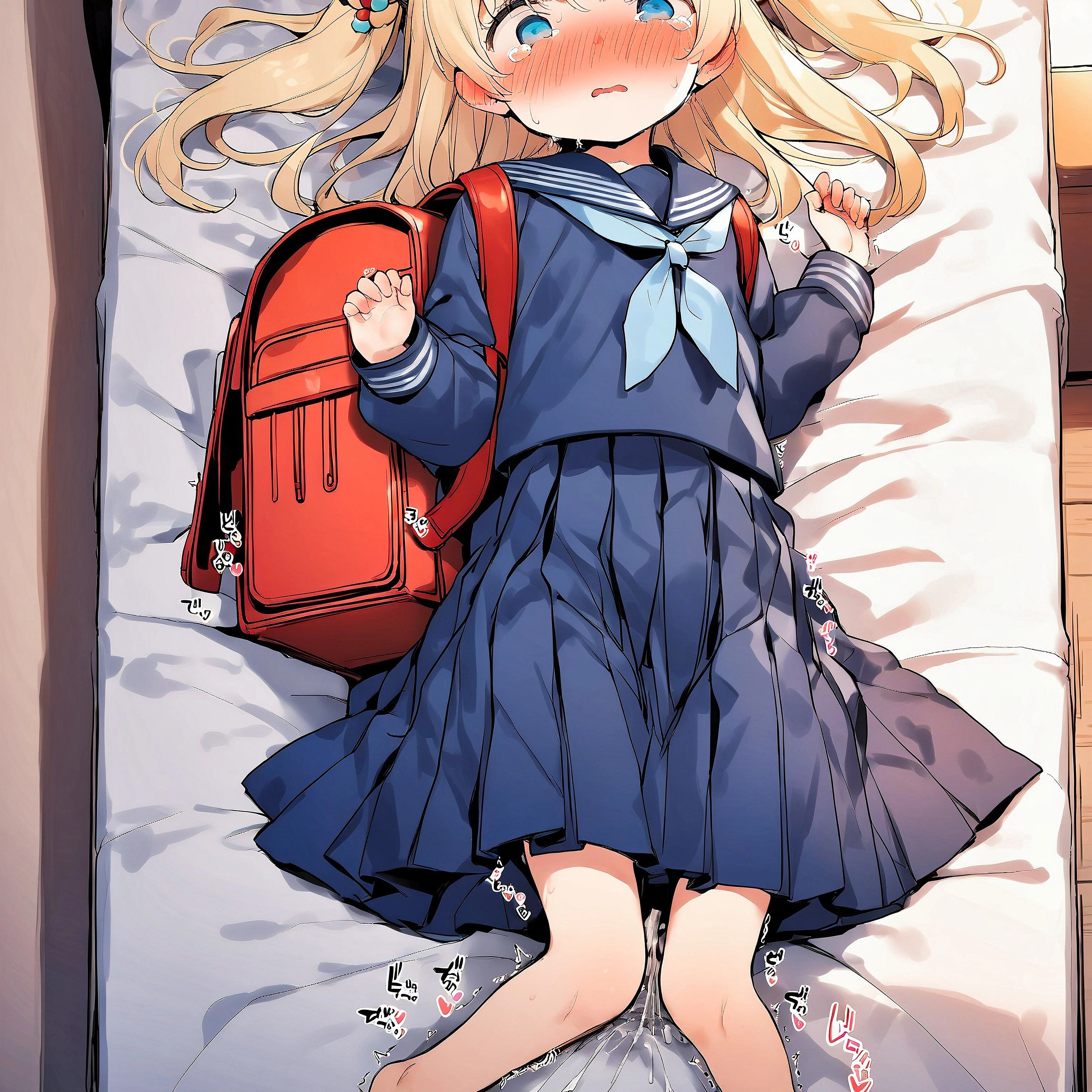 金髪少女がひとりえっちでおもらし - zzz AIお絵描きの作品 - Aipictors - AI画像投稿サイト・生成サイト