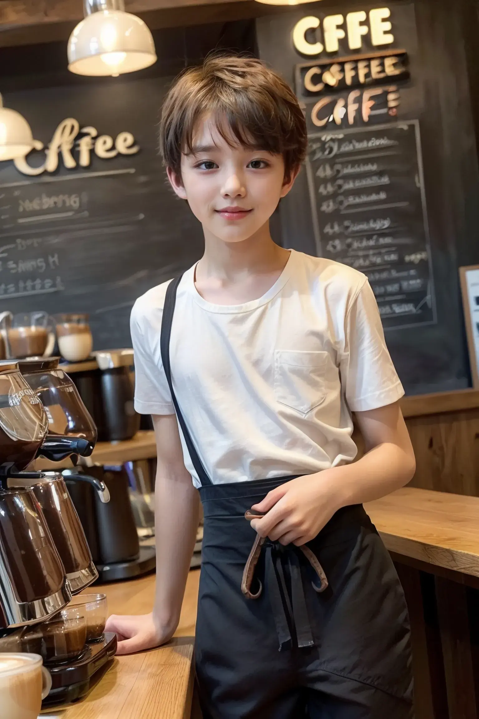 미소년 | AIArt | Aipictors