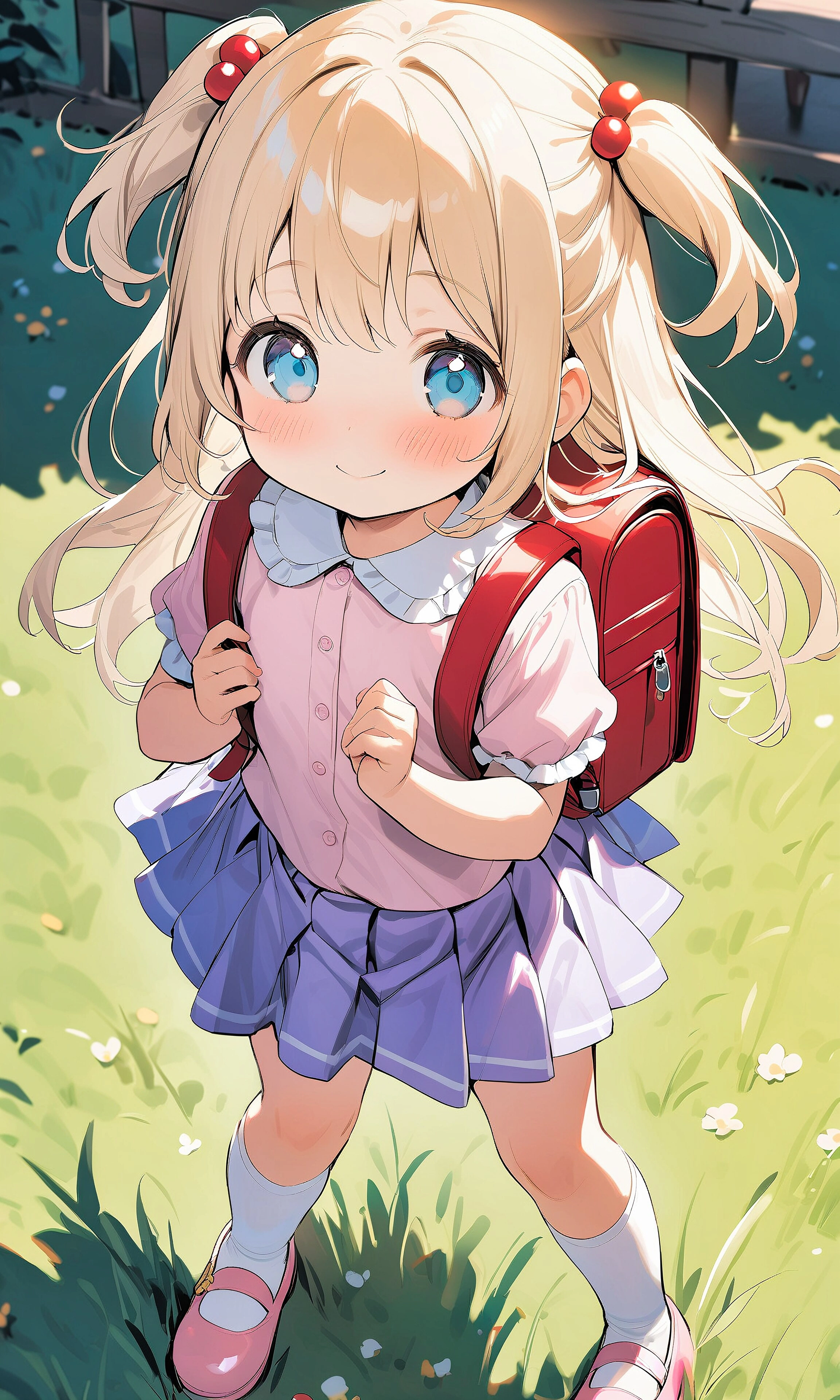 ピンクブラウスに紫スカート - zzz AIお絵描きの作品 - Aipictors - AI画像投稿サイト・生成サイト