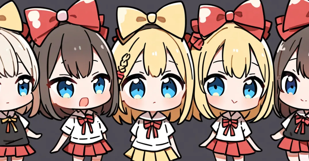 The ribbon squad has arrived! | Aipictors