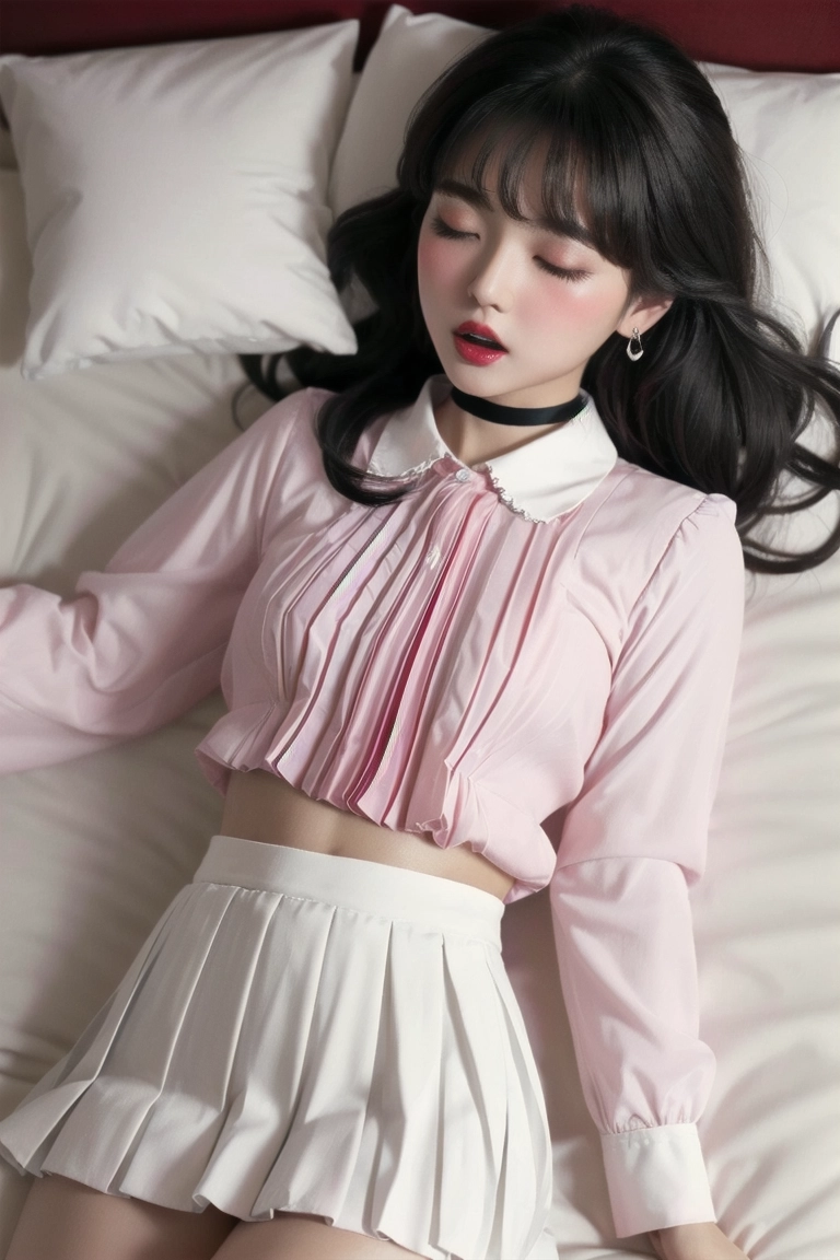 pink × white_006 | AIArt | Aipictors