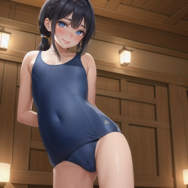 [R-18] スク水妊婦 (20枚) | エロ | Aipictors