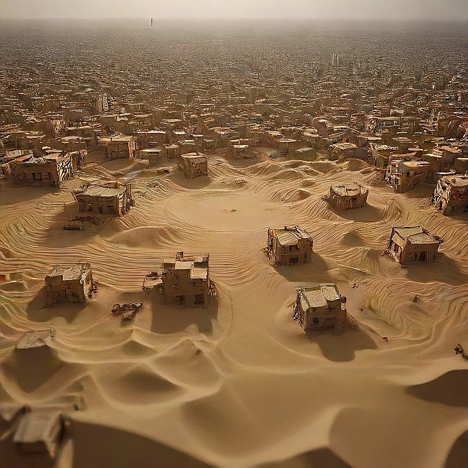 sand whirlpool | AIArt | Aipictors