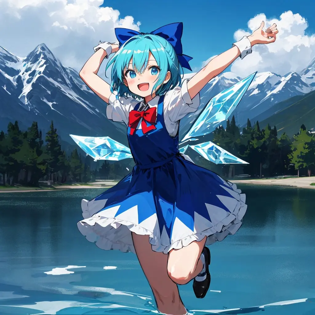 Cirno-chan of the East | Aipictors