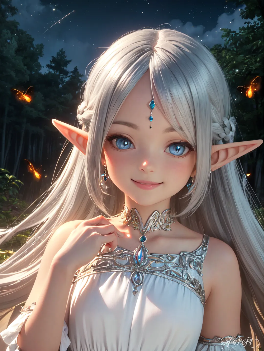 異世界ホタルと異世界エルフ美少女 - Yoo Forestの作品 - Aipictors - AI画像投稿サイト・生成サイト