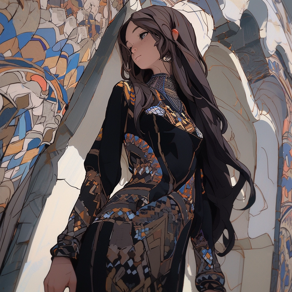 立ち姿，Standing like a model - parable_8の作品 - Aipictors - AI画像投稿サイト・生成サイト