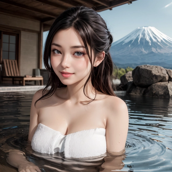 温泉 | AIArt | Aipictors