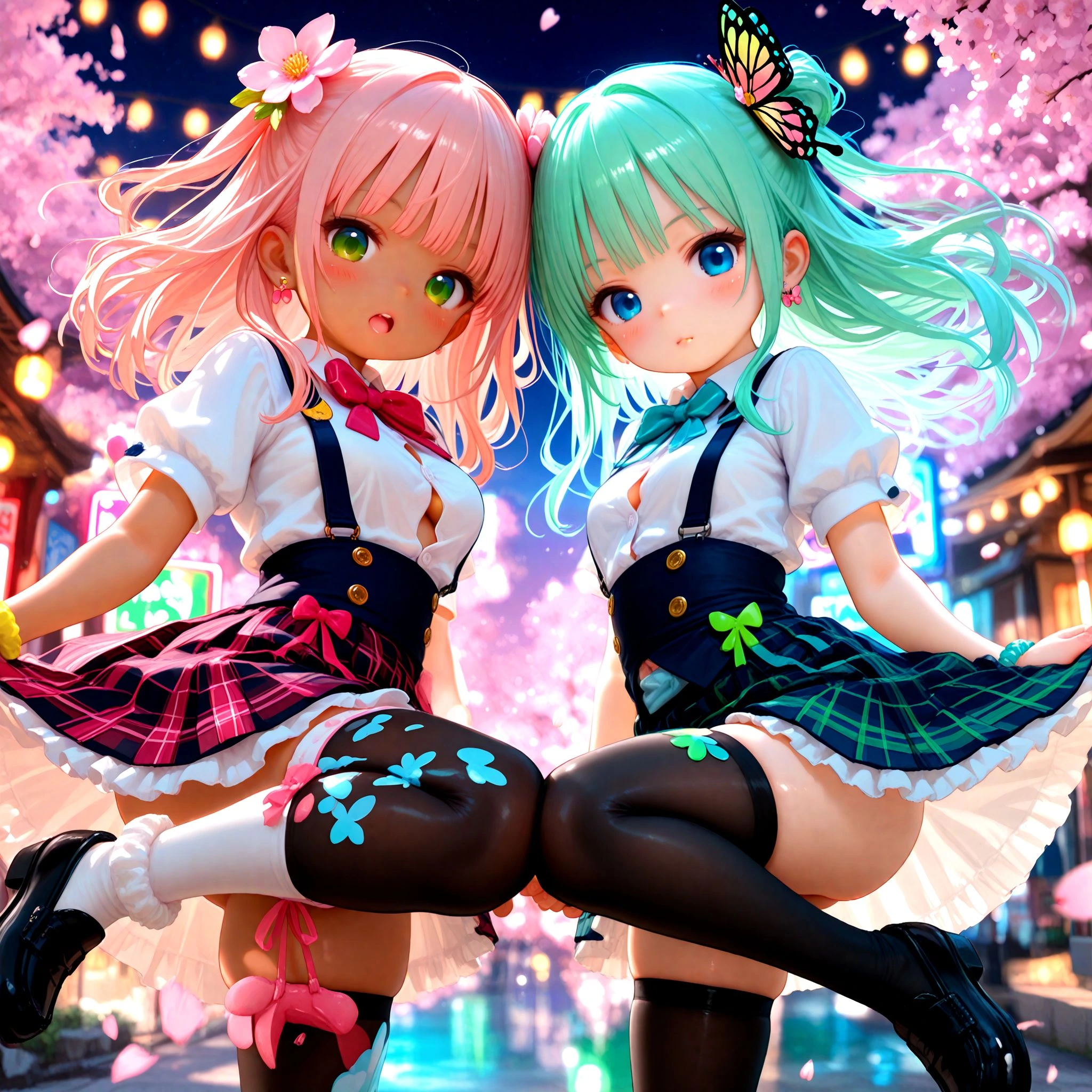 Deceptive night cherry blossoms | エロ | Aipictors