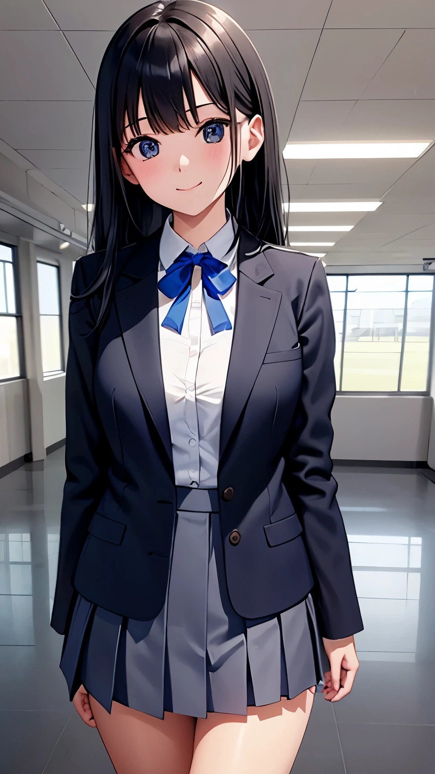 清純派のブレザー制服JK | Aipictors