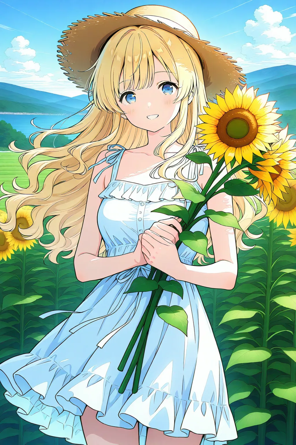 ちちぷいちゃん #ひまわり - k0014（相田ナリラ）の作品 - Aipictors - AI画像投稿サイト・生成サイト