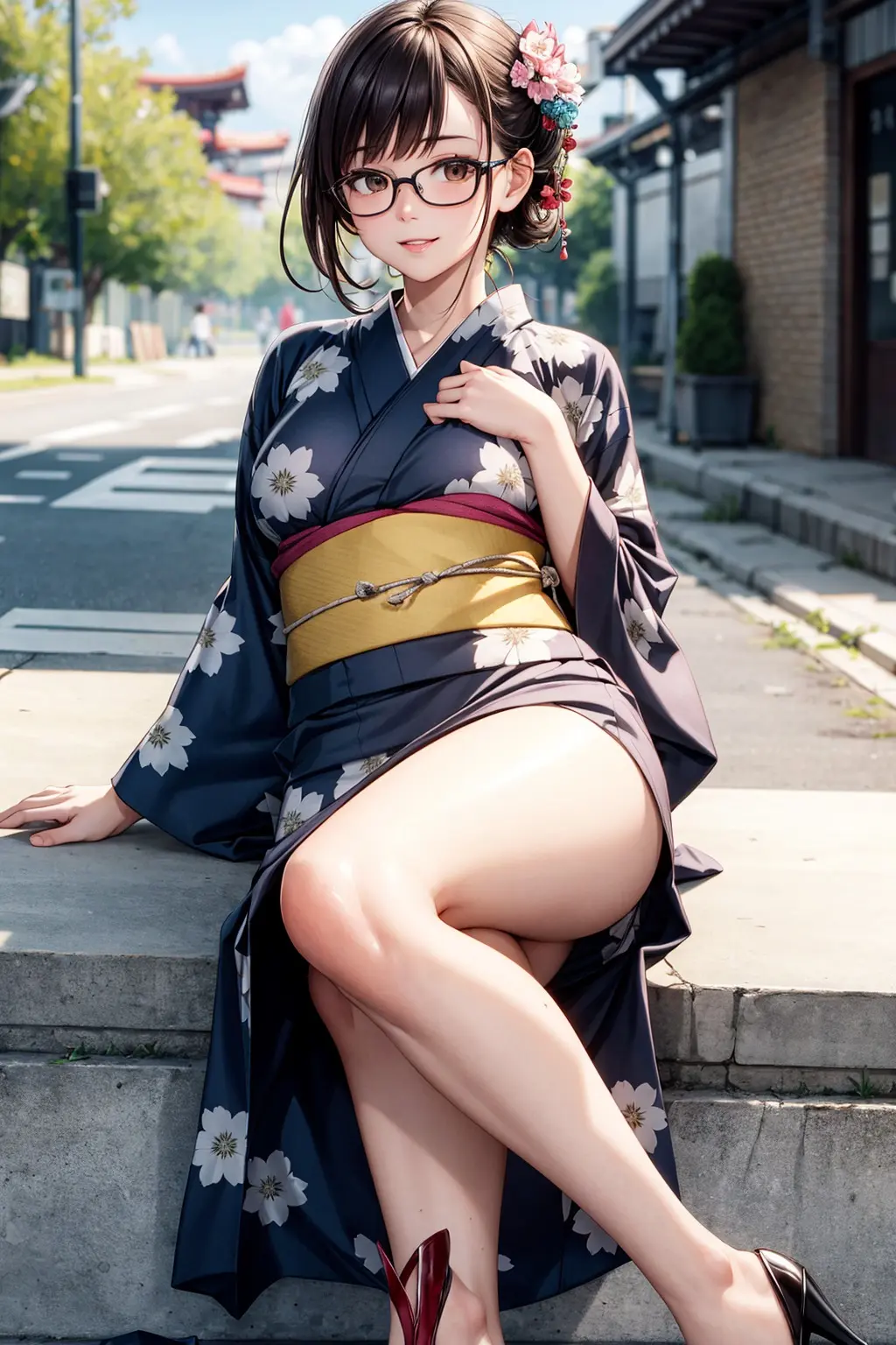 ゆかたさん1 | Aipictors