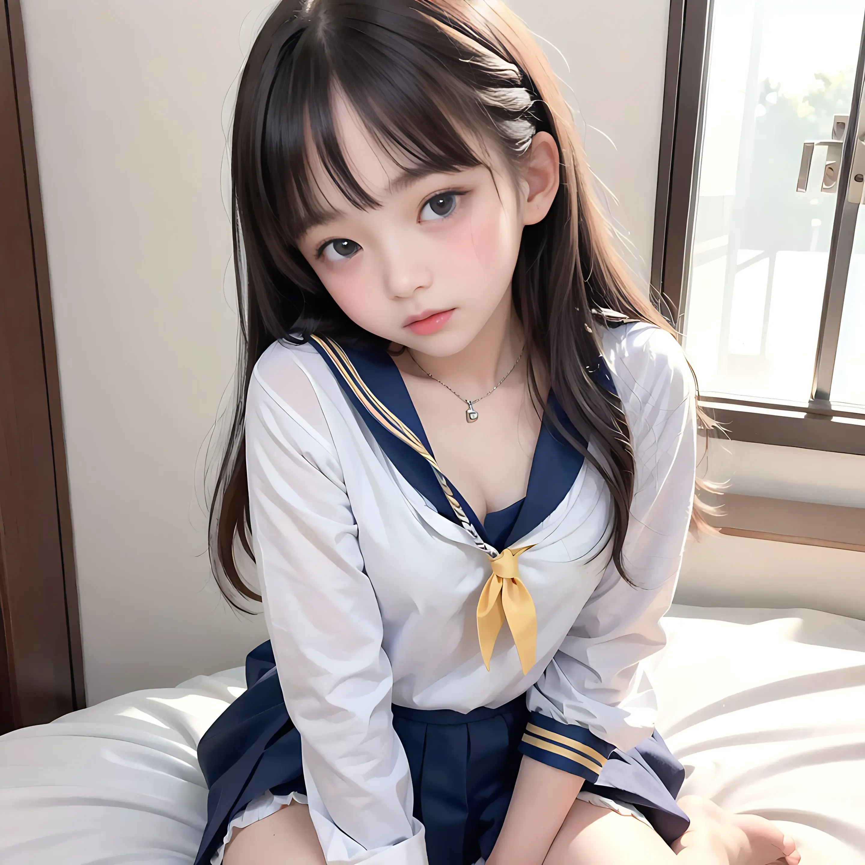 Pretty girls love beautiful bodies | AIArt | Aipictors