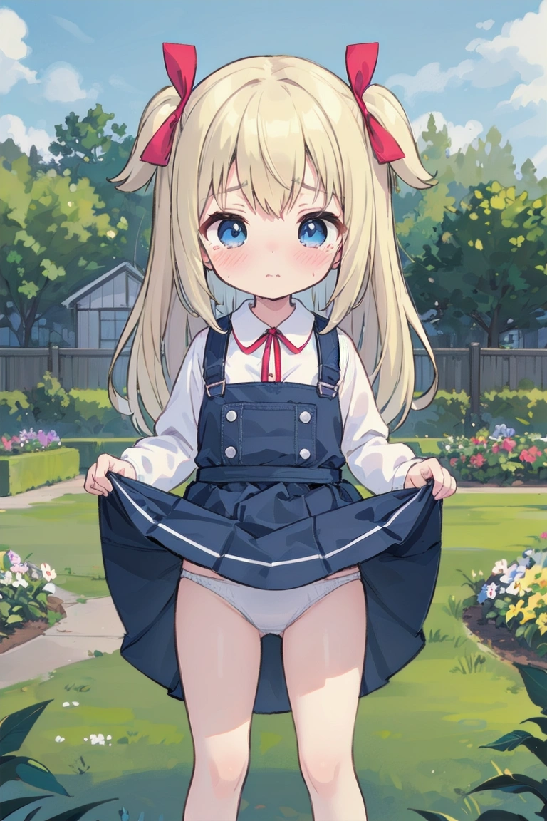 ジャンパースカート姿の金髪少女 その3 - zzz AIお絵描きの作品 - Aipictors - AI画像投稿サイト・生成サイト