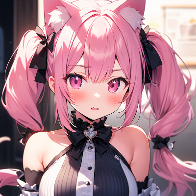 ダーク猫娘 - 猫鈴の作品 - Aipictors - AI画像投稿サイト・生成サイト