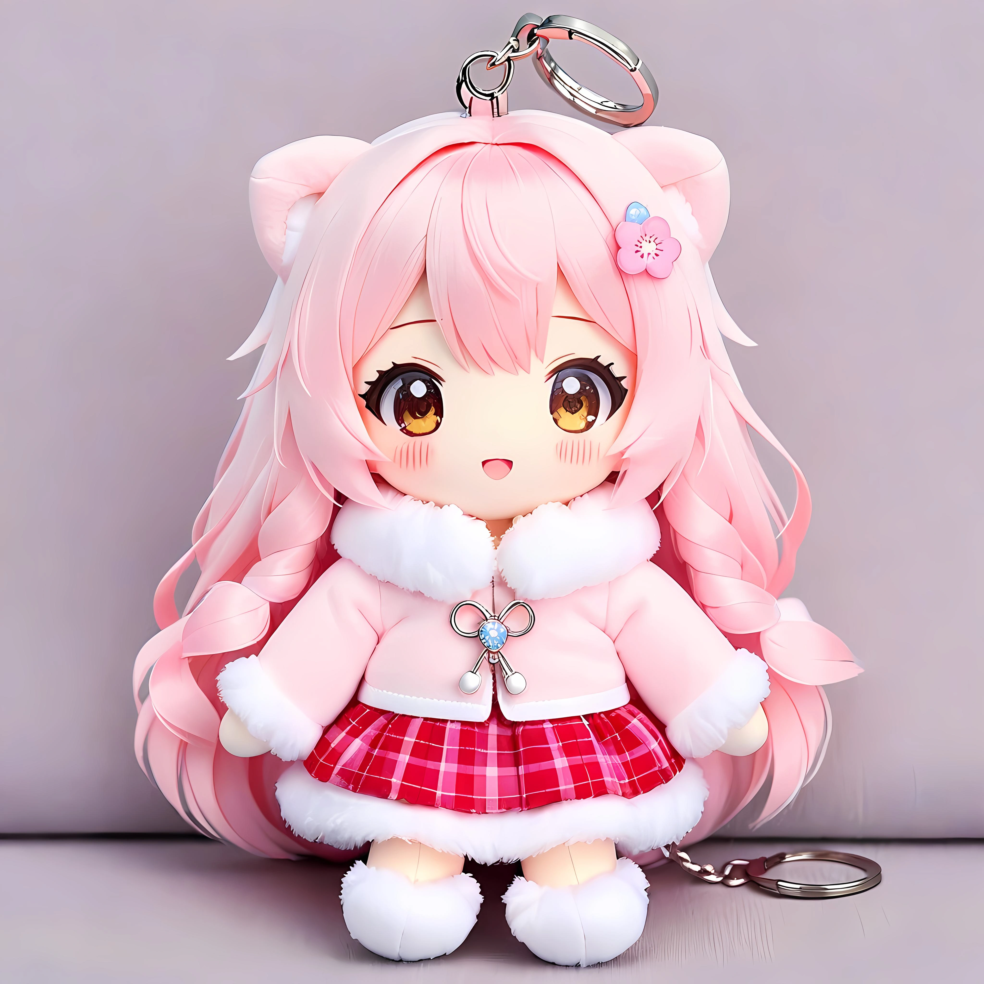 Chibi key chain. | Aipictors