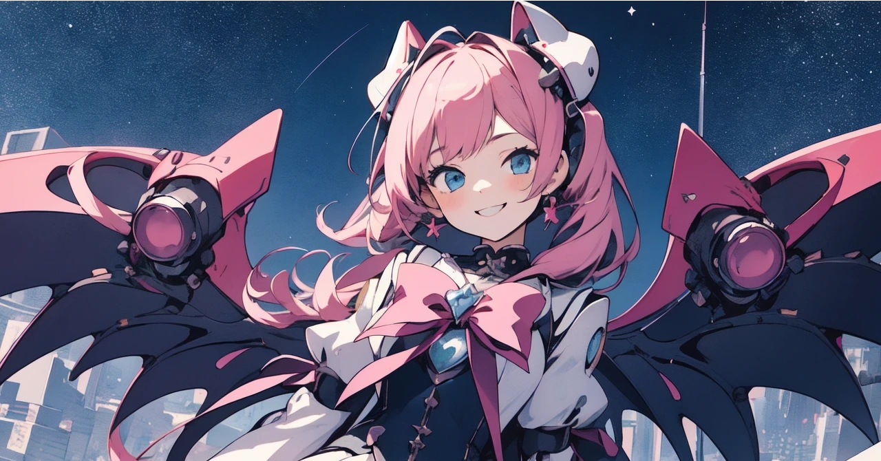Cyber Magical Girl Appears | Aipictors