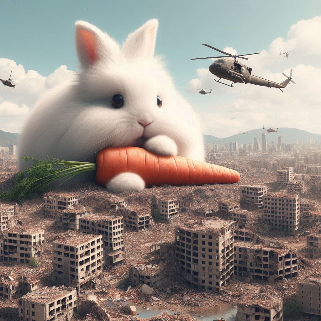 giant rabbit | AIArt | Aipictors