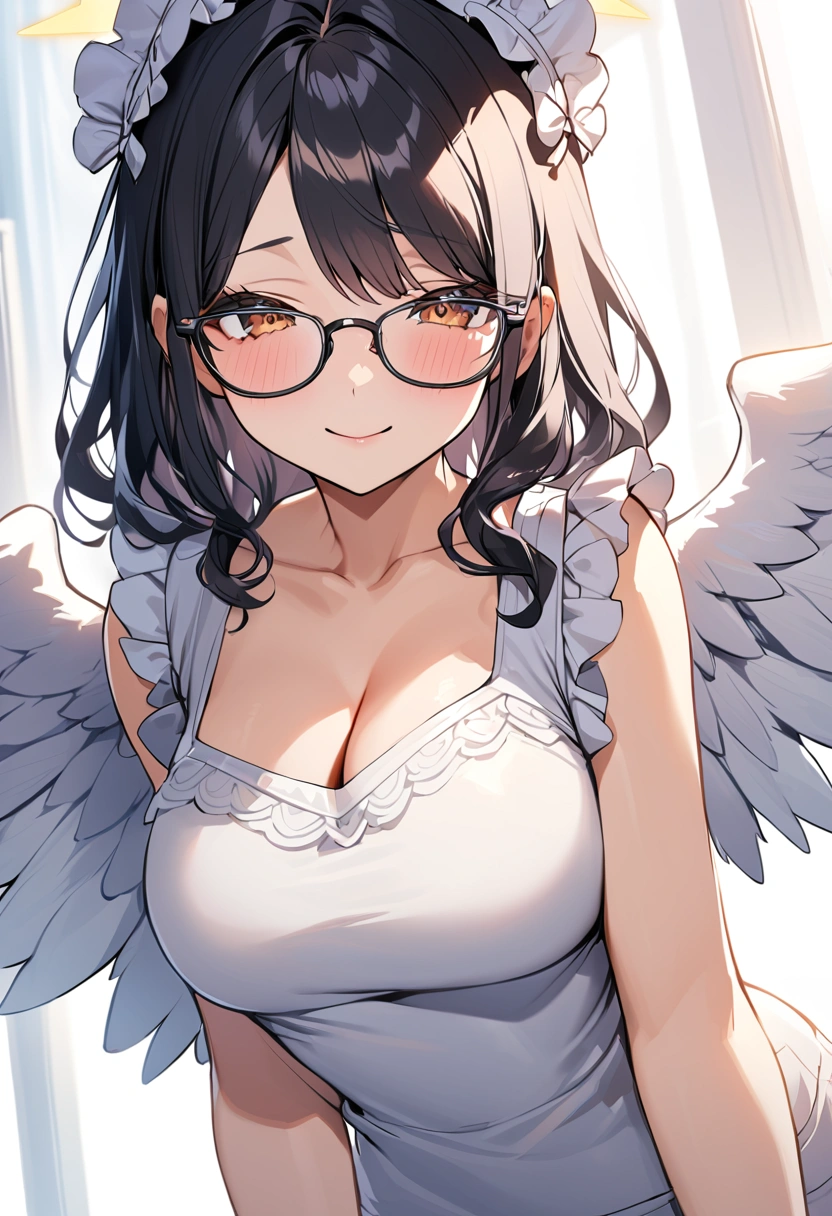 シャツのボタンを開けて、谷間を見せる…こうですかお嬢さま - T.J.の作品 - Aipictors - AI画像投稿サイト・生成サイト