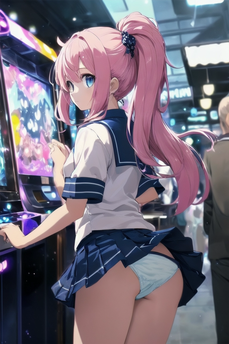 セーラー服パンチラ - D51_369の作品 - Aipictors - AI画像投稿サイト・生成サイト