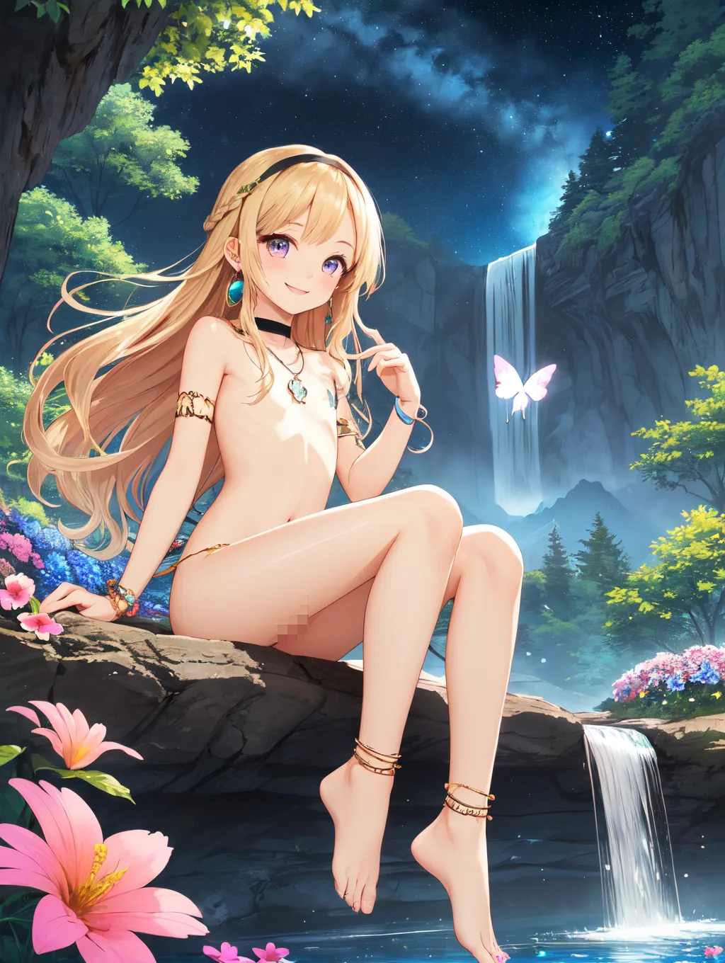 異世界エルフ少女 - Yoo Forestの作品 - Aipictors - AI画像投稿サイト・生成サイト