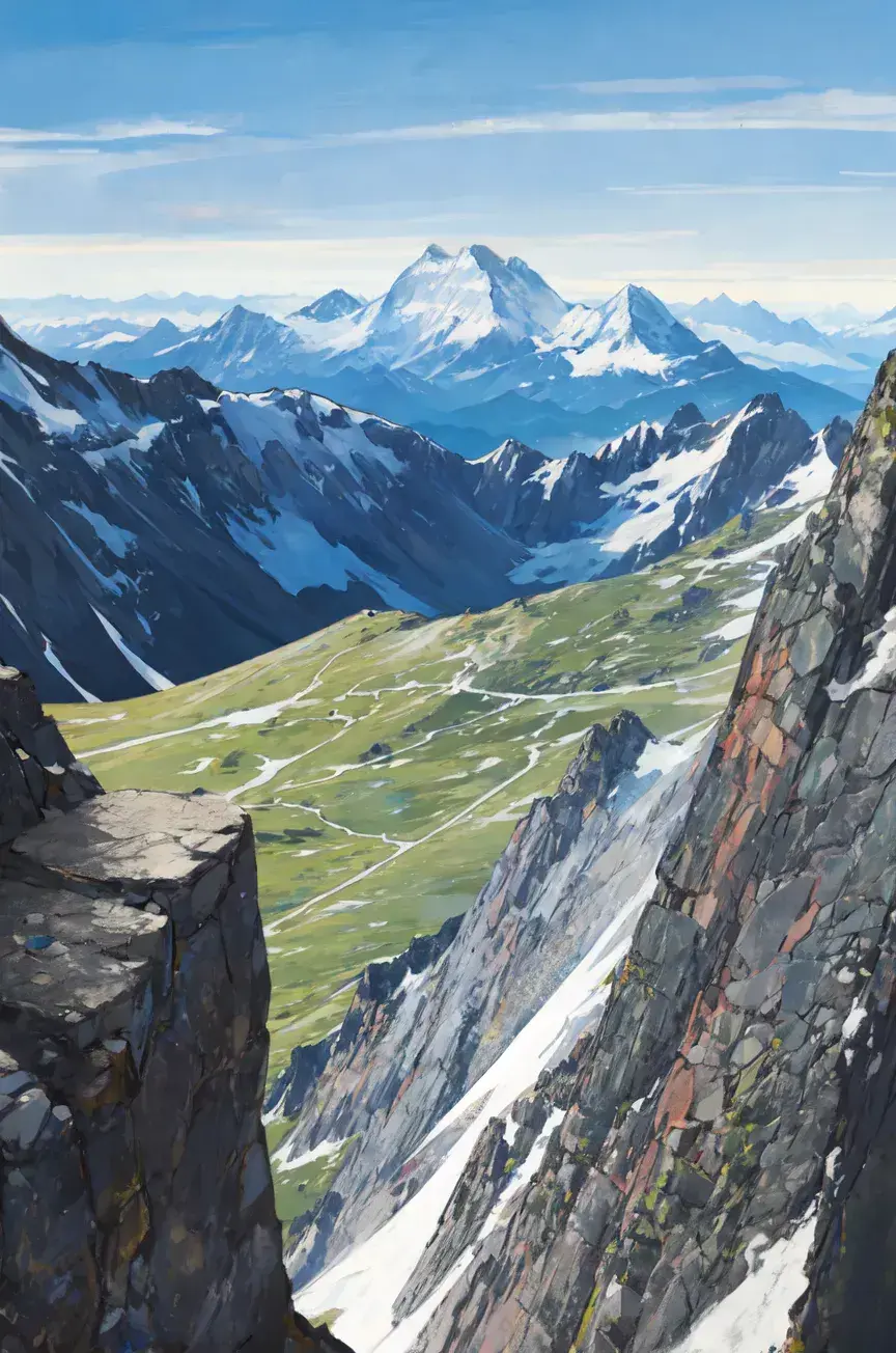 For novel (mountain) | AIArt | Aipictors