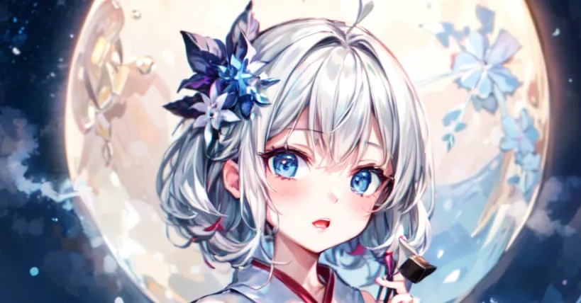 northern kimono girl | Aipictors