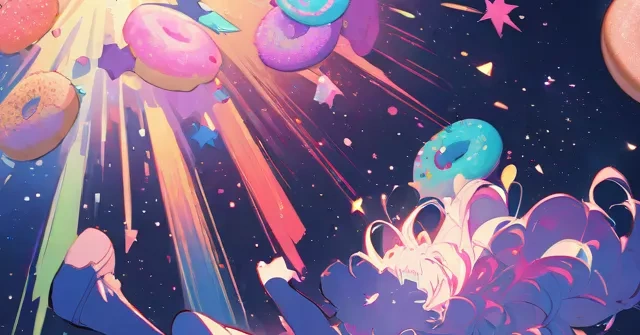 donut explosion | Aipictors