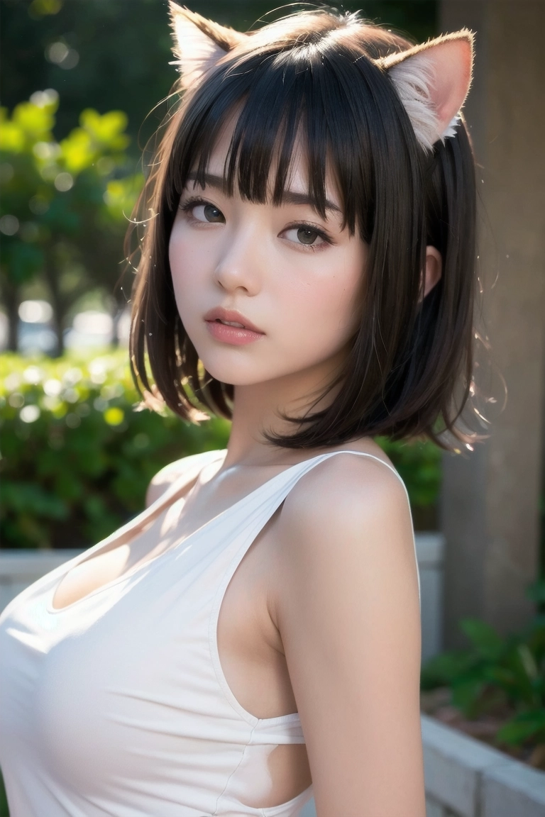 猫耳少女 | AIArt | Aipictors