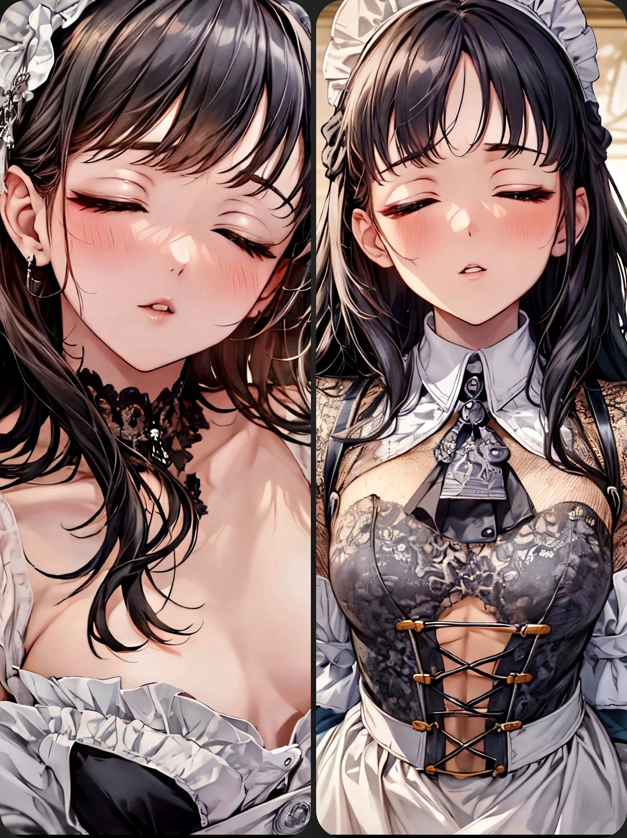 黒髪kiss - wanaの作品 - Aipictors - AI画像投稿サイト・生成サイト