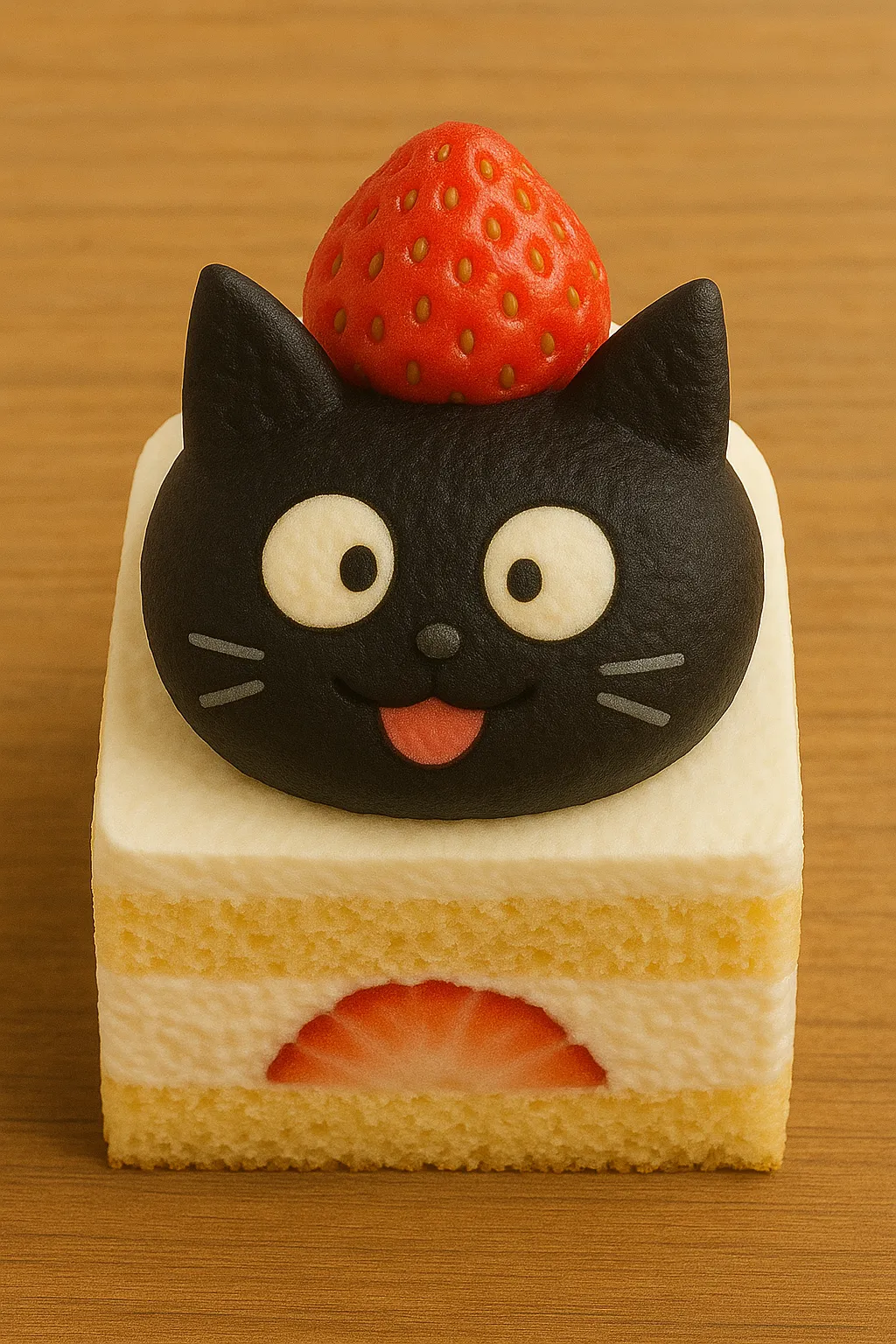 Black cat cake | Aipictors