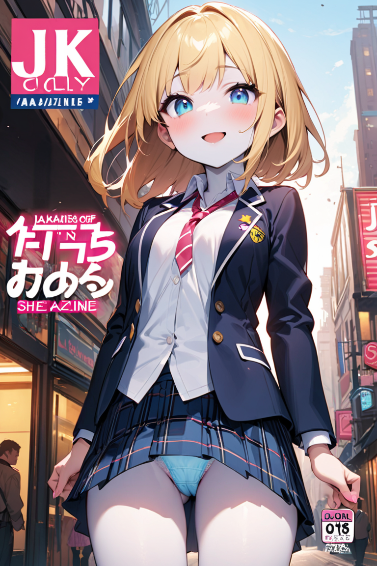 JKマガジン・国際学校編（今日のぱんつ） - えどちんの作品 - Aipictors - AI画像投稿サイト・生成サイト