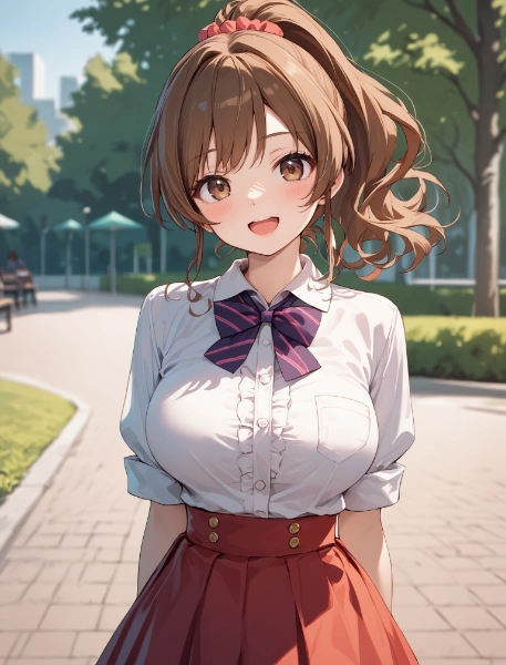 茶髪ポニテちゃんR-18 | エロ | Aipictors